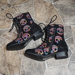 Iron Fist | Shoes | New In Box Iron Fist Sugar Hiccup Skull Combat ...